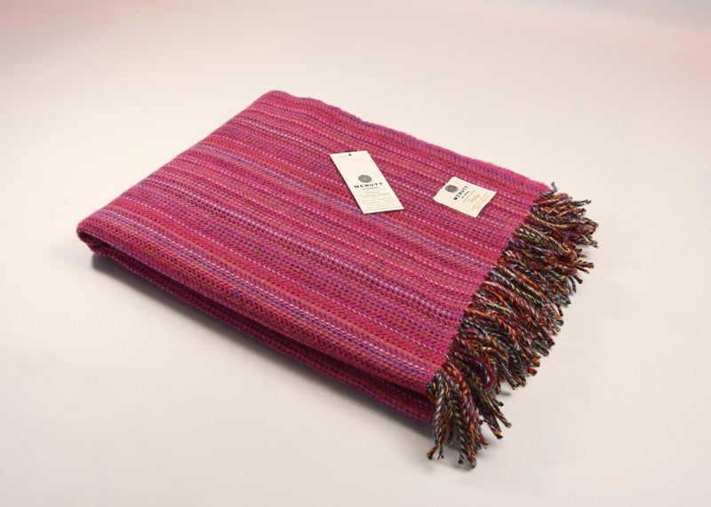Couverture en laine – Peony Tweed - McNutt of Donegal – Pure Ireland ...
